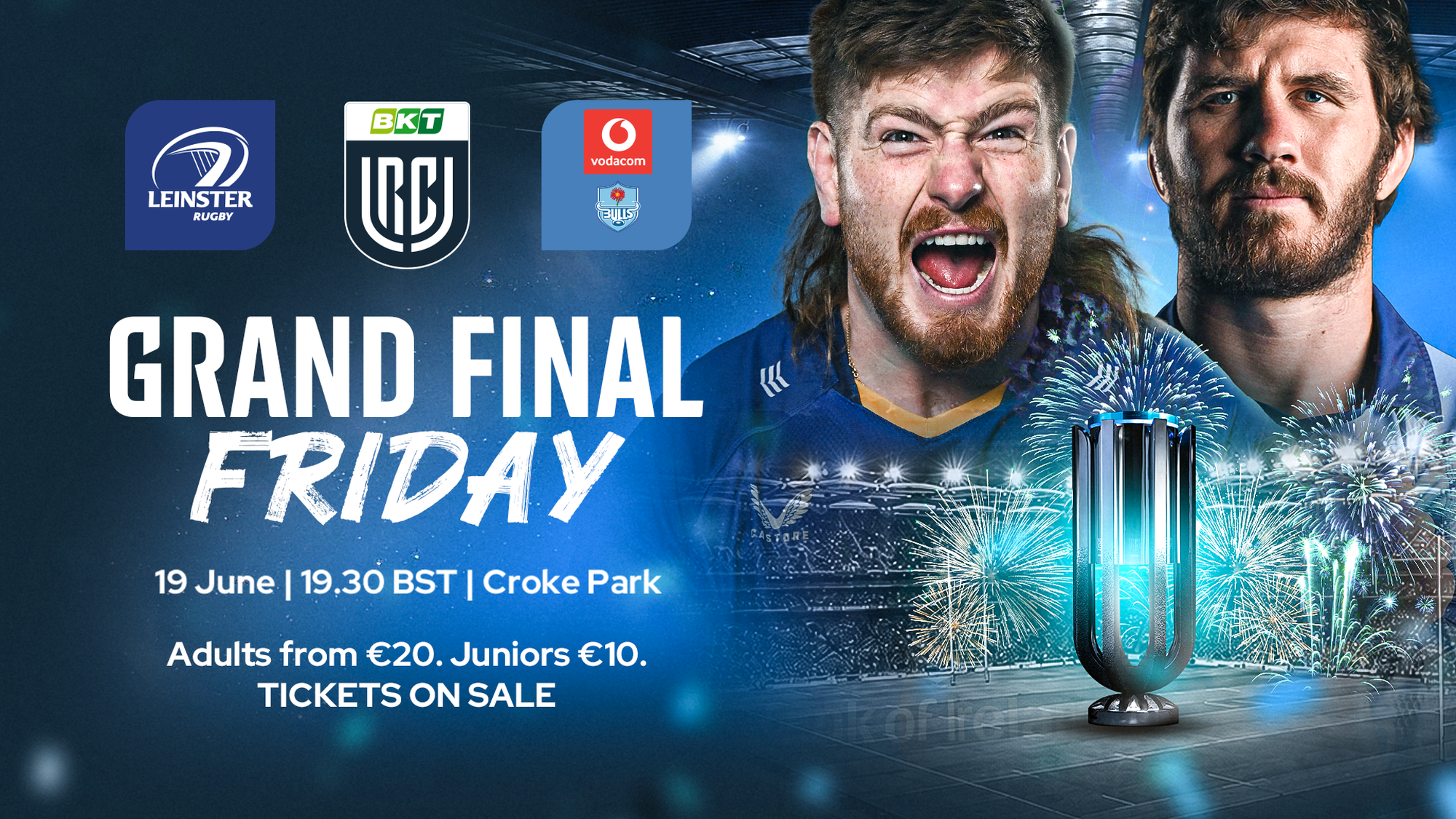 URC Grand Final Tickets On Sale | Irish Rugby